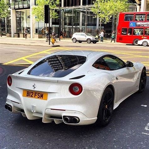 Shine Graffix All White Ferrari F12 Supercars Hypercars Luxury