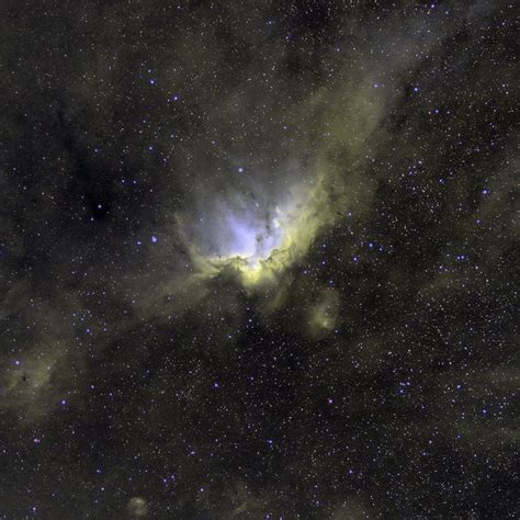 The Wizard Nebula Rastrophotography