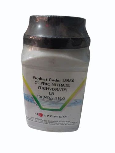 Cupric Nitrate Trihydrate Packaging Type Jar At Best Price In Varanasi