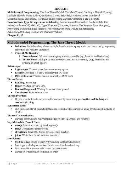 Oop With Java Module 5 Trying To Give More Information Module