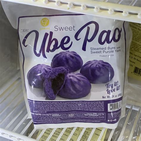 Sweet Ube Pao Goose Pimple