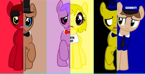 Fnaf Mlp By Wolfygamerk9 On Deviantart