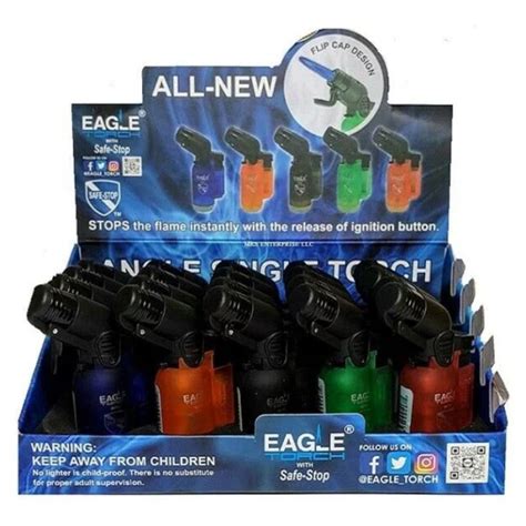 Eagle Torch Mini Angle V2 Safe Stop 20 Counts Per Box Pt116b