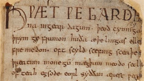Old English Facsimile