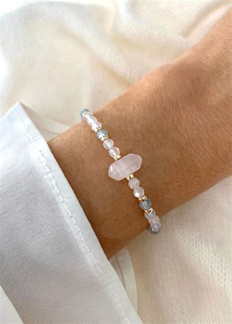 Fertility Crystal Bracelet Delicate Pregnancy Bracelet Fertility