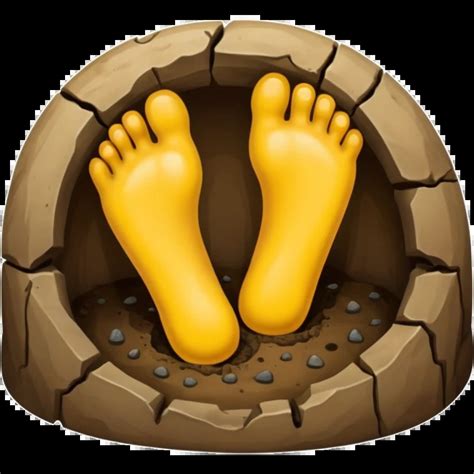 Foot In Hole Emoji Ai Emoji Generator