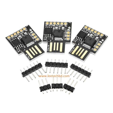 attiny85 usb development board leetechbd