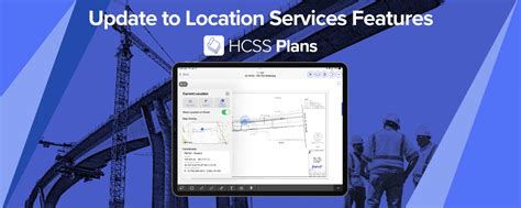 Map View And Current Location Menu Features Hcss