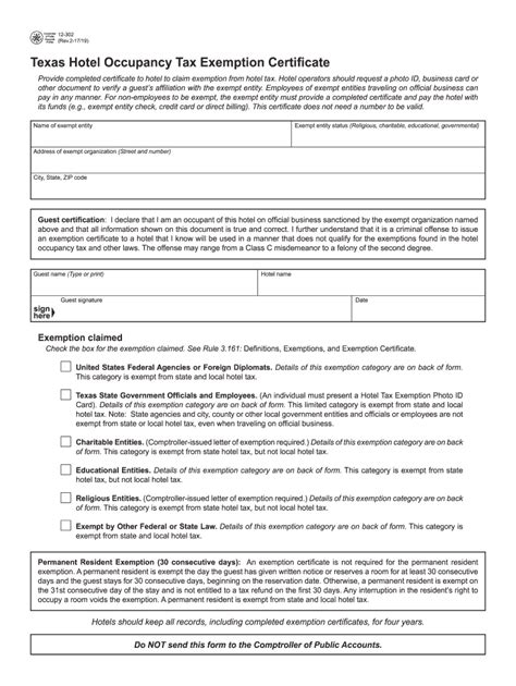 Tx Comptroller 12 302 2017 Fill Out Tax Template Online Us Legal Forms