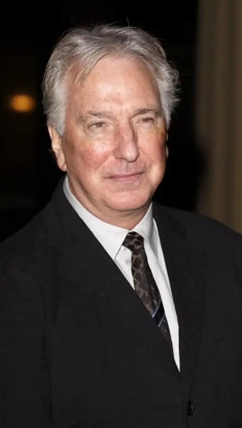 Sale A La Luz La Razón Por La Que Alan Rickman No Abandonó Harry