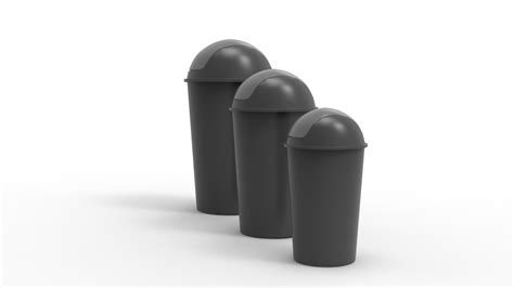 Rubish Bin 3d Model Cgtrader