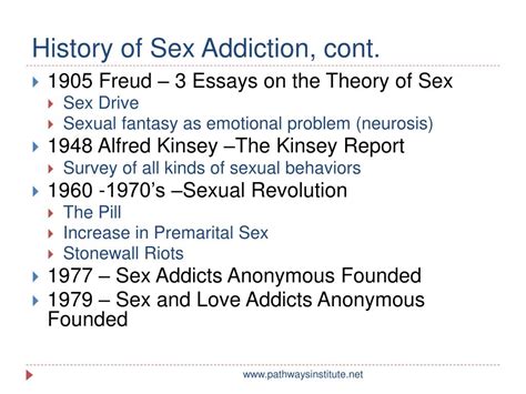 Ppt “sex Addiction” And Sex Offending A Growing And Dangerous