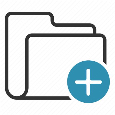 add folder plus icon download on iconfinder