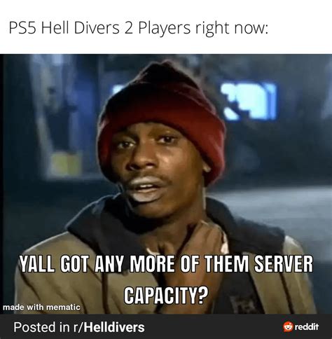We Need Servers R Helldivers