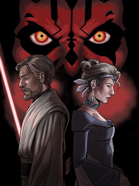 Obi Wan And Satine By Megan Levens Rimaginaryjedi