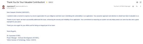 Swayam G On Linkedin Recently I Discovered An Insecure Direct Object