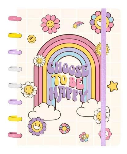 Iscool Iscool A5 Arco Iris Retro 160 Folhas Inteligente X 20 Cor Rosa