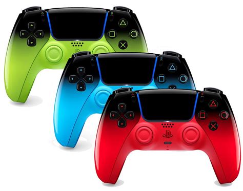 Hyperpop Blue Red Green Ps5 Dualsense Limited Edition Controller