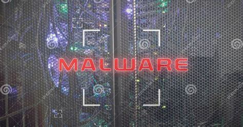 Image Of Malware Text Over Server Room Stock Image Image Of Generated Science 317723779