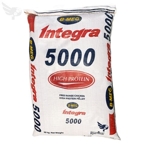 B Meg Integra 5000 High Protein 25kg Feeds For Chicken Poultry Free Range Chicken High