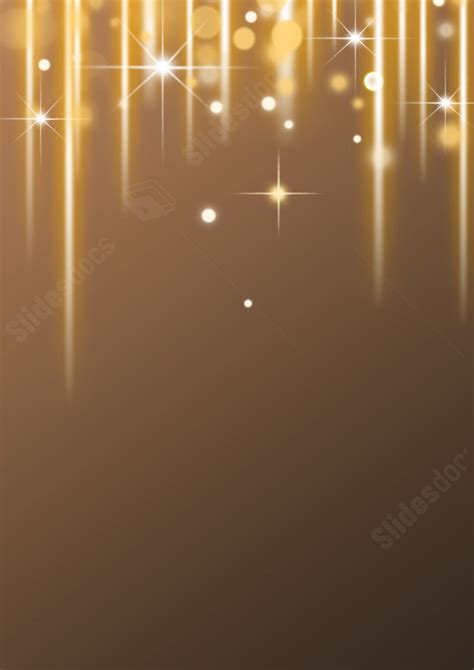 Glittering Texture In Gold Page Border Background Word Template And