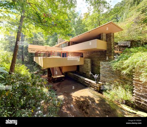 Falling Water Frank Lloyd Wright Plan
