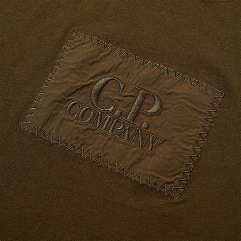 Cp Company New Patch Logo Tee Cp Company