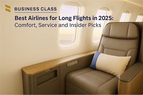 Best Airlines For Long Flights In 2025 Comfort Service And Insider