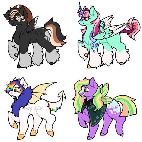 20pts Mlp Adoptables 4 By Cleriith On Deviantart
