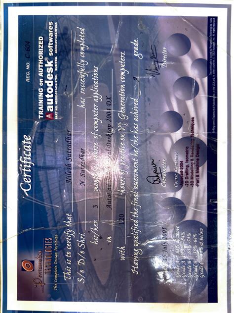 Certificates Courses Pdf