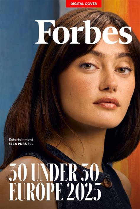 Ella Purnell Forbes 30 Under 30 Europe 2025 Hawtcelebs