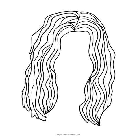 Free Printable Hair Coloring Pages For Creative Expression