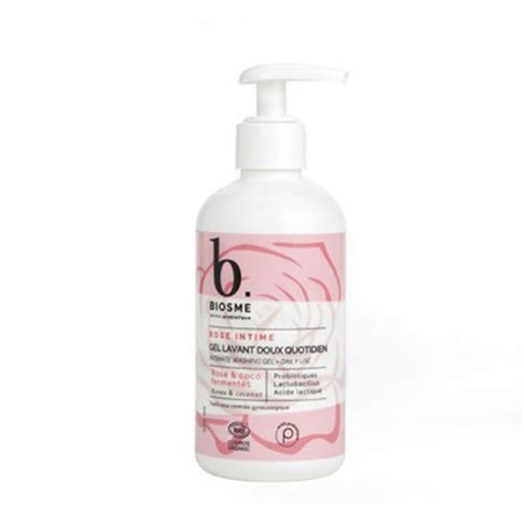 Biosme Gel Detergente Intimo Quotidiano Delicato Rosa Intima 200 Ml
