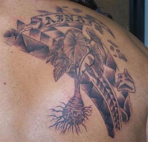 Hawaiian Island Flag Tattoos