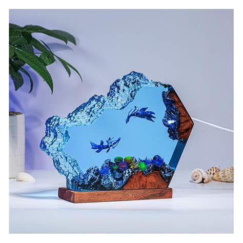 Ilu Avatar 2 The Way Of Water Avatar 2 Epoxy And Wooden Resin Night