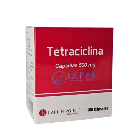 Tetraciclina Droguería Y Farmacia La Paz