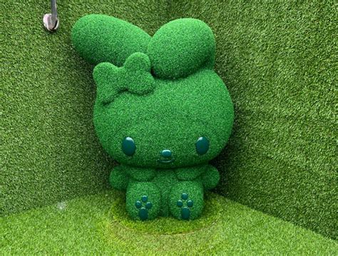 토피어리 캐릭터 조형물 9종 제작사례 헬로키티 산리오 네이버 블로그