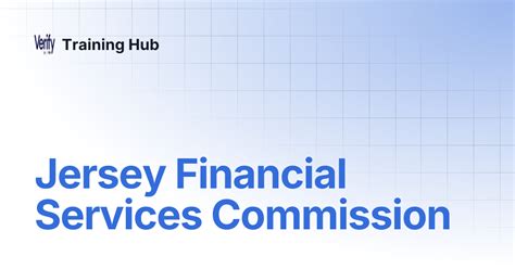 Jersey Financial Services Commission Training Hub