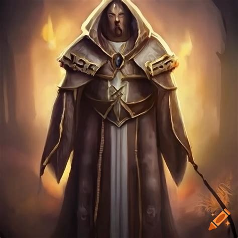 Artwork Of A Fantasy Priest On Craiyon