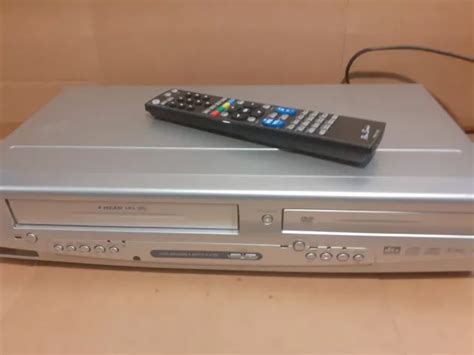 Funai Vcr Vhs Dvd Player Combi Combo Video Cassette 4 Head Player