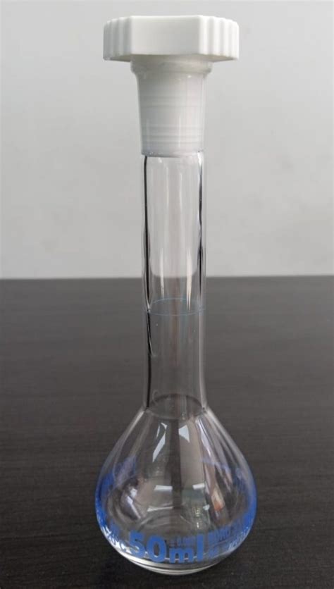 Fiola De Vidrio Aforada Clase A Ns 1423 X 50 Ml Isolab Aleman