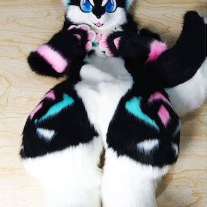 Personalized Furry Fursuit Set Custom Cosplay Costume Kemono Fursuit