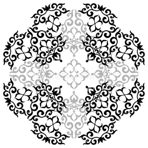 Four Ornate Design Elements Stock Vector Illustration Of King Icon