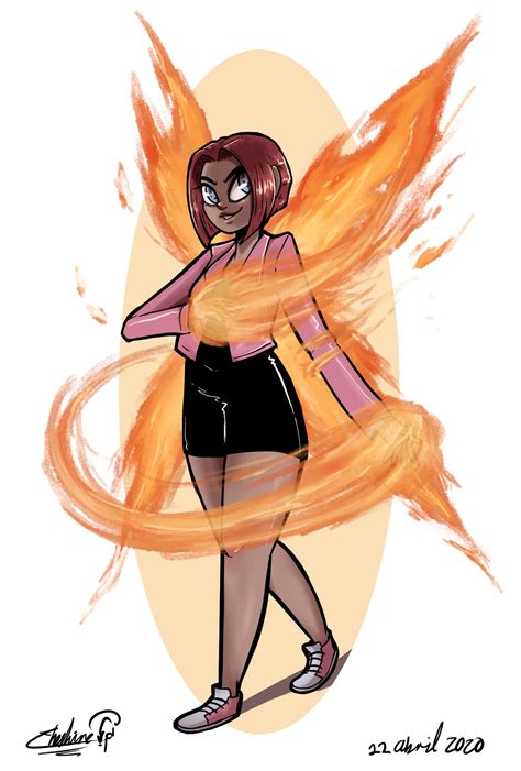 Fire Girl By Missgatosa On Deviantart Fire Girl By Missgatosa On Deviantart