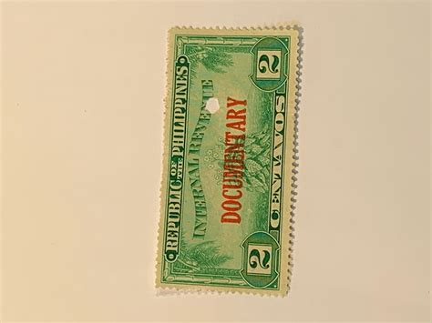 At Auction Philippines Documentary Stamp
