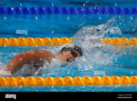 United States Gold Medal Winner Katie Ledecky Competes In The Womens