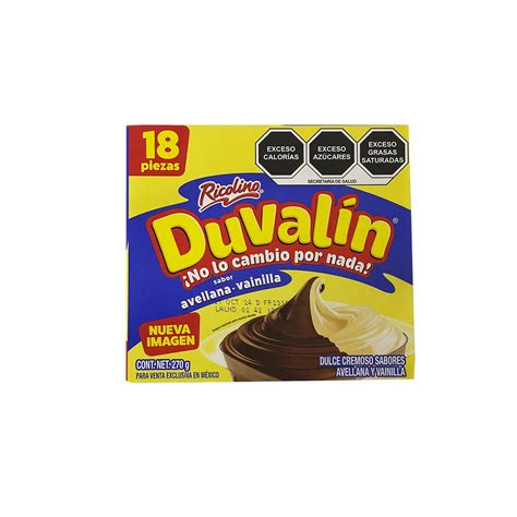 Duvalin Avellana Vainilla La Lupita Comercial