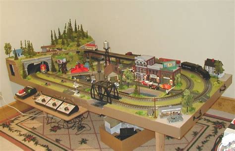 Simple 4x8 Track Plan For Your Model Train Layout Model Train Setup