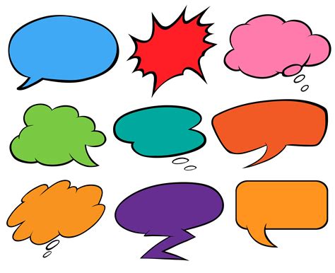 Empty Callout Templates 430698 Vector Art At Vecteezy