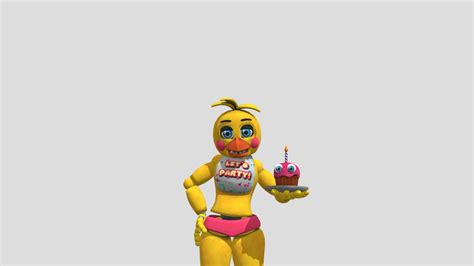 Rigged Toy Chica Download Free 3d Model By Tgames